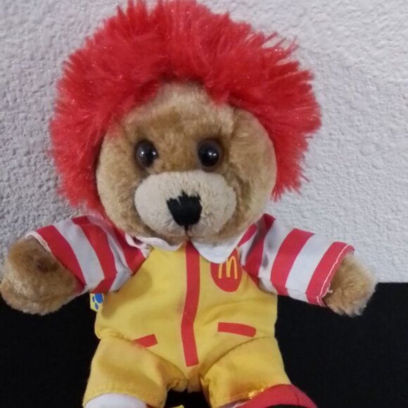 McDonald's | Toys | Vintage 205 Ronald Mcdonald Build A Bear Plush 7 ...